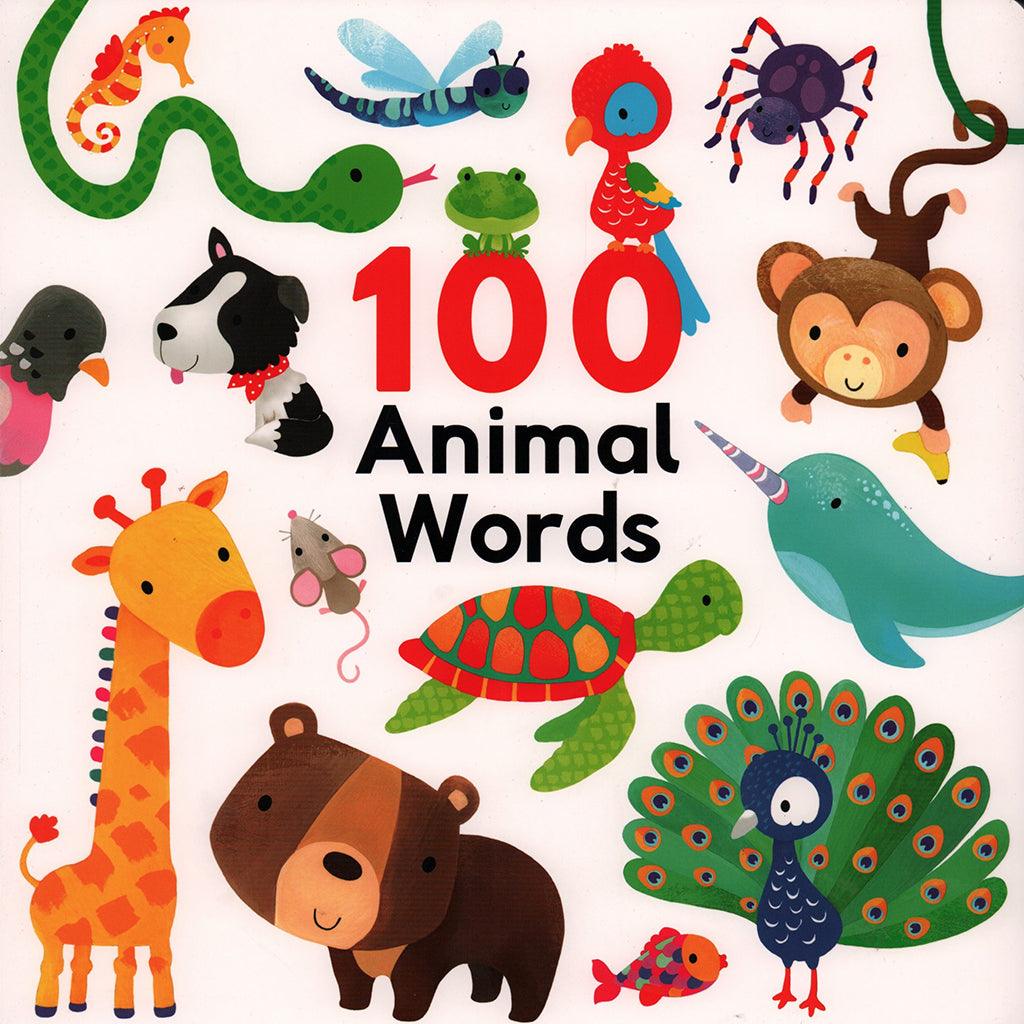 100 Animal Words (Large) | Book Fanar