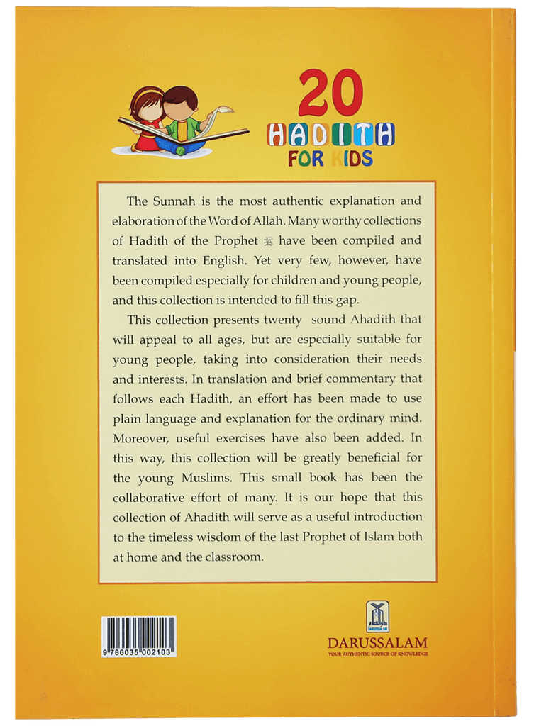 20 Hadith for Kids | Book Fanar