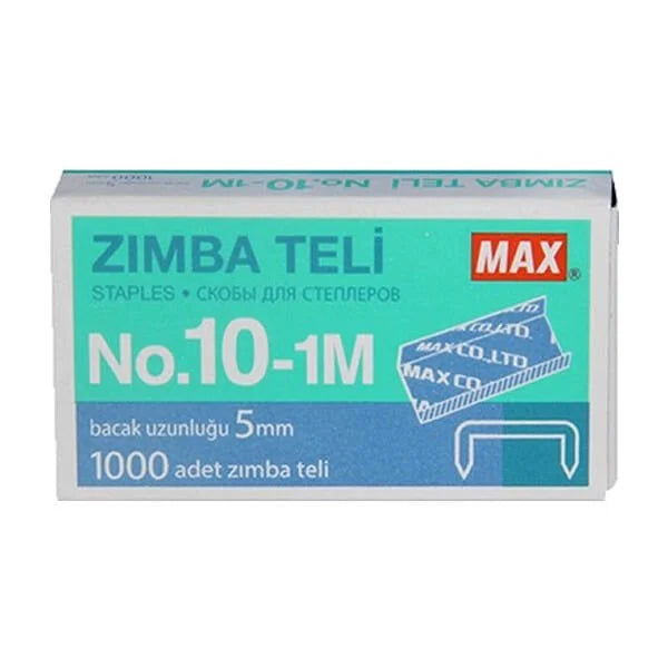MX10-10 MAX No.10 STAPLES (Pin) 1x20 Pkt/Box | Book Fanar