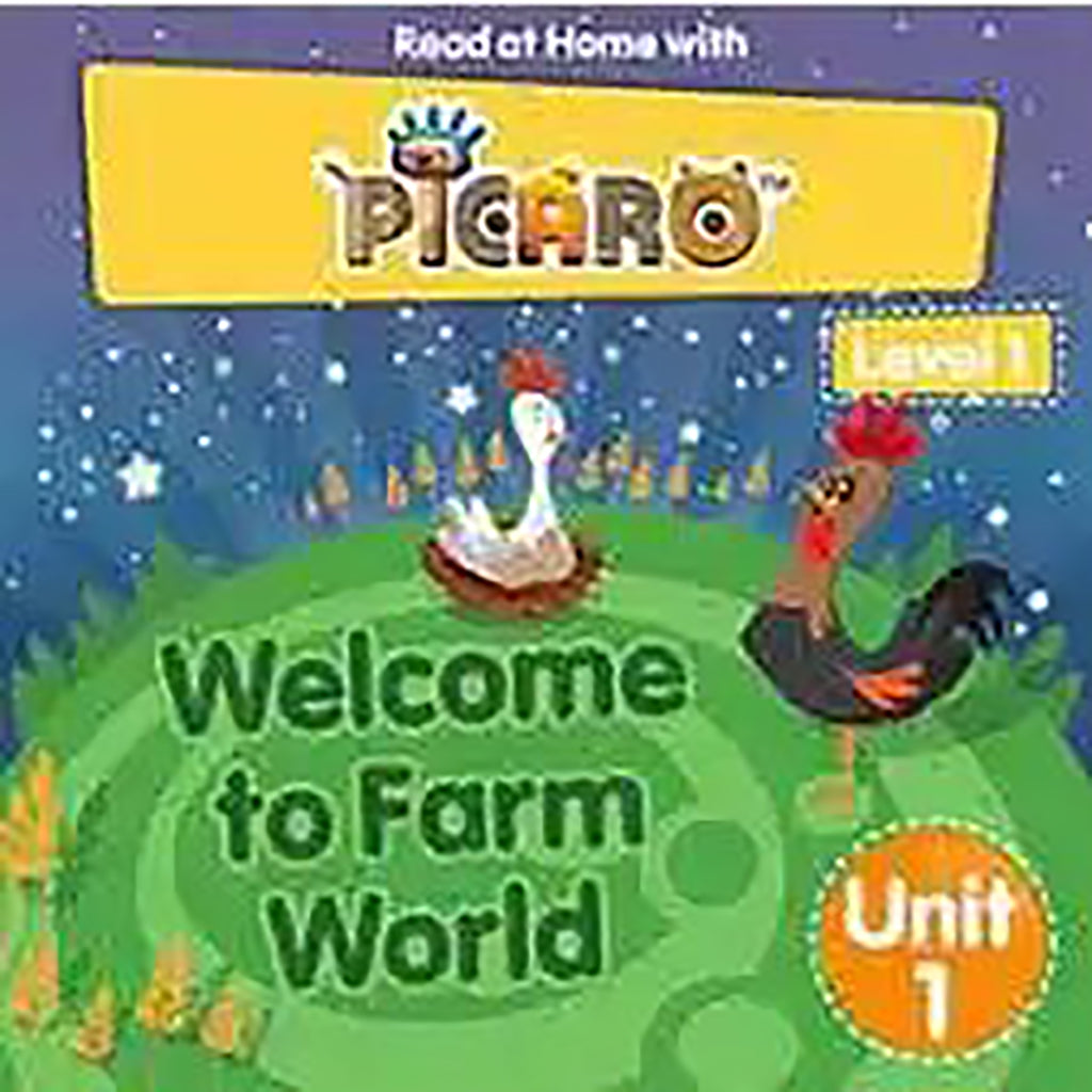 Welcom to Farm World - Level 1 - Unit 1 - | Book Fanar